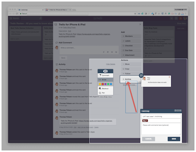 A Practical User Acceptance Testing Example Using Trello Usersnap