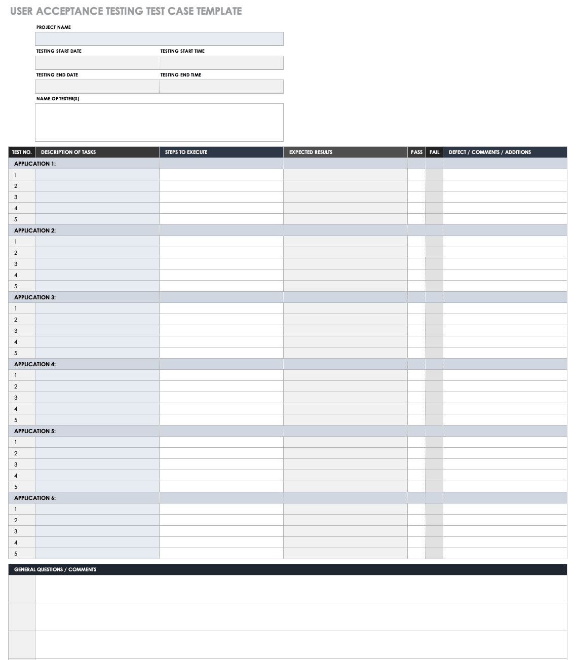 User Acceptance Testing (UAT): Templates & Examples